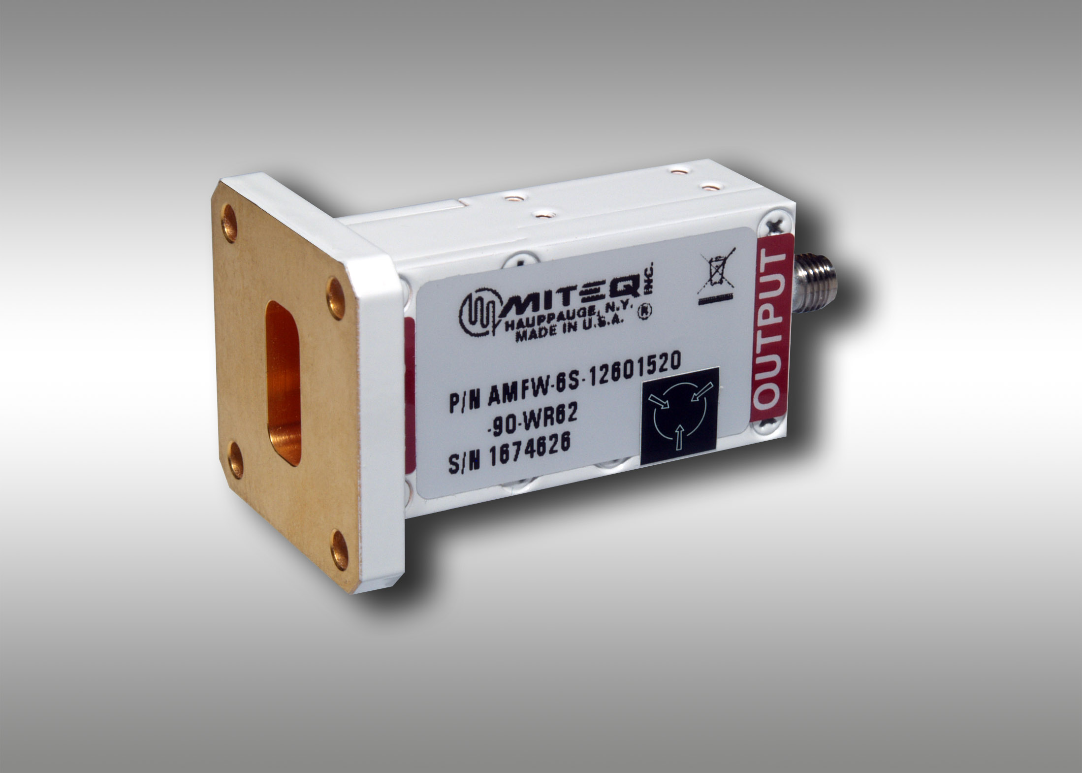 Ku-Band Low Noise Waveguide Amplifier - Narda-MITEQ